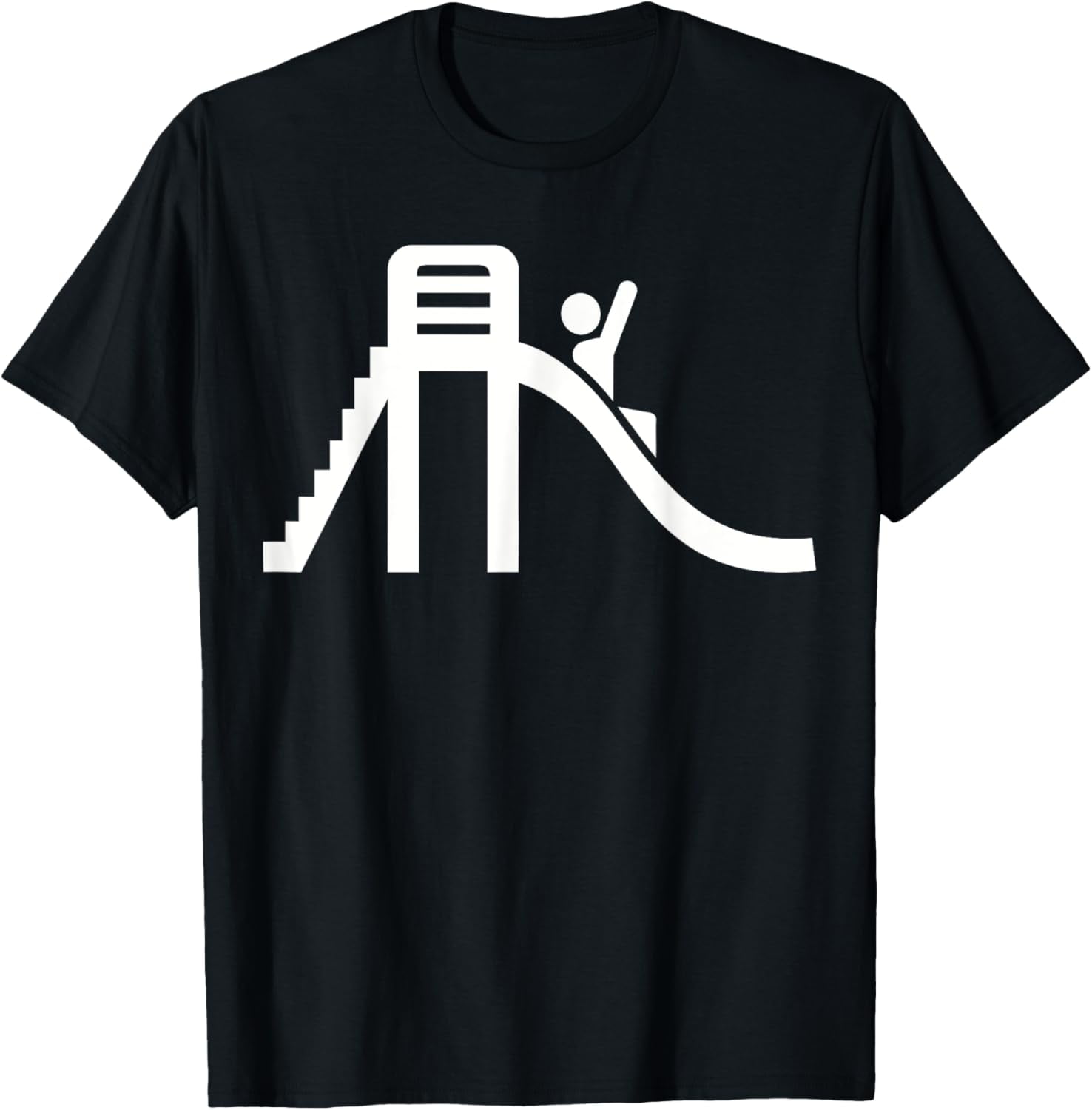 Playground slide T-Shirt - Walmart.com