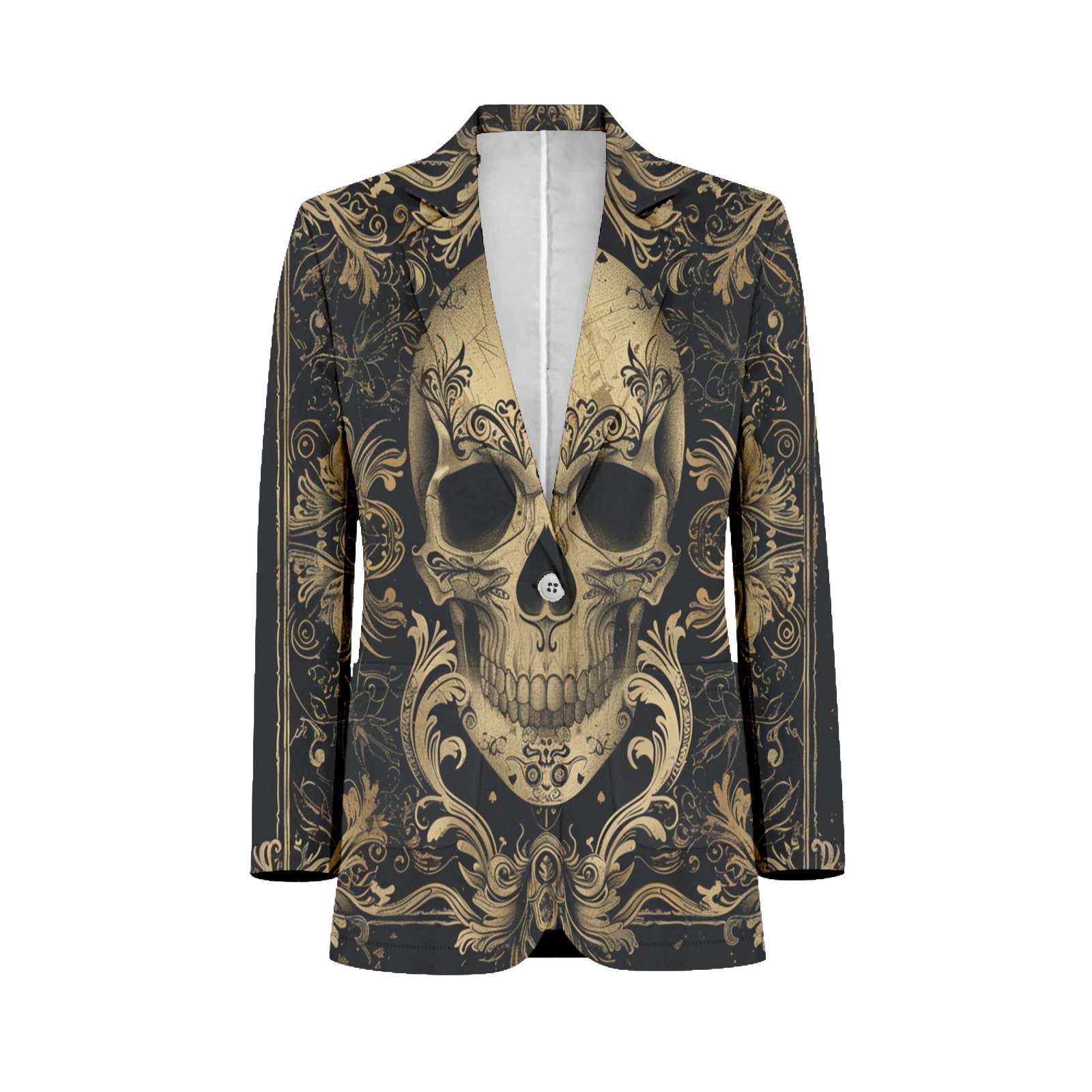 Playing Card Art Men's Suit Blazer Casual Party Wear Slim Fit Suit ...