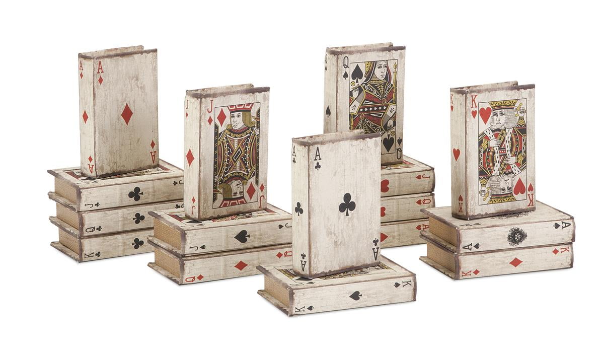 Playing Card Book Boxes - Ast 16 - Walmart.com