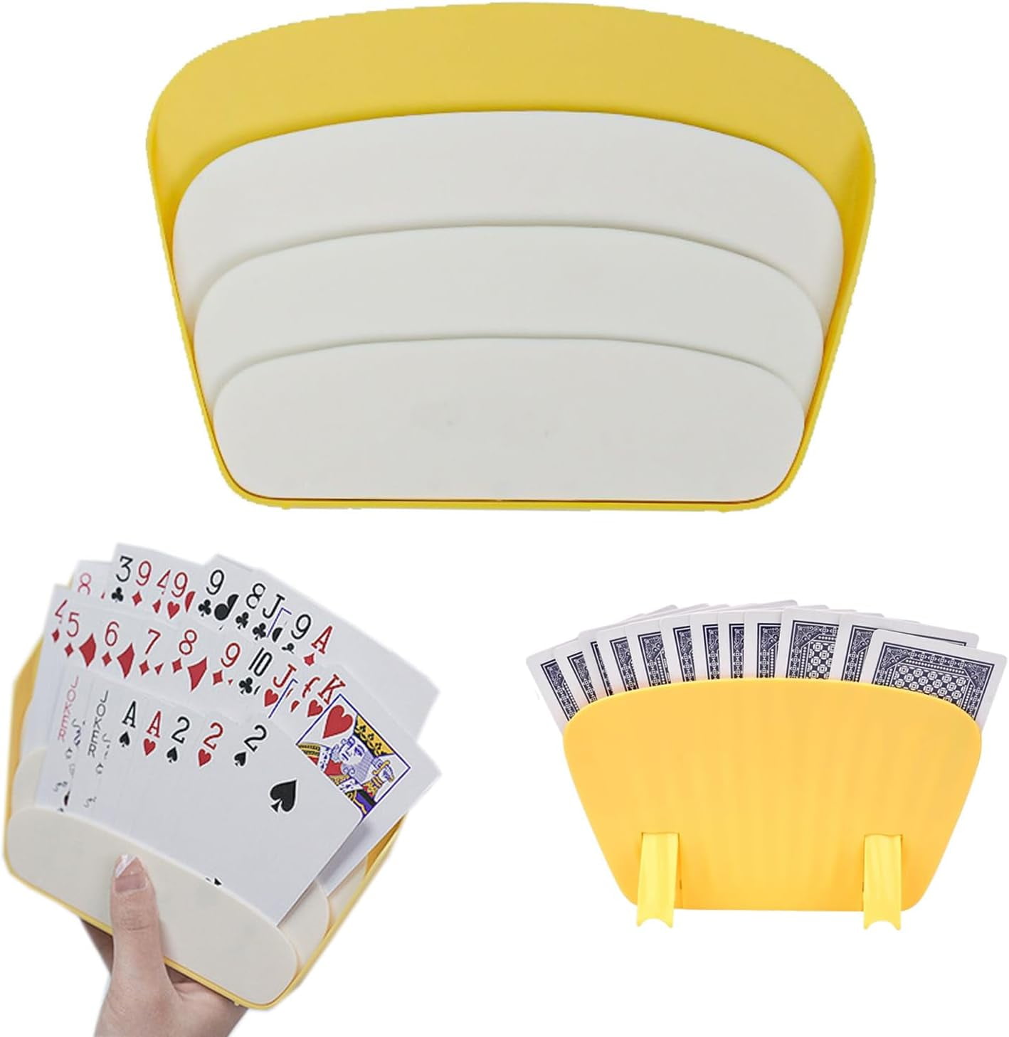 Playing Card Holder, Playing Card Holder for Kids, Easy to Use Card ...