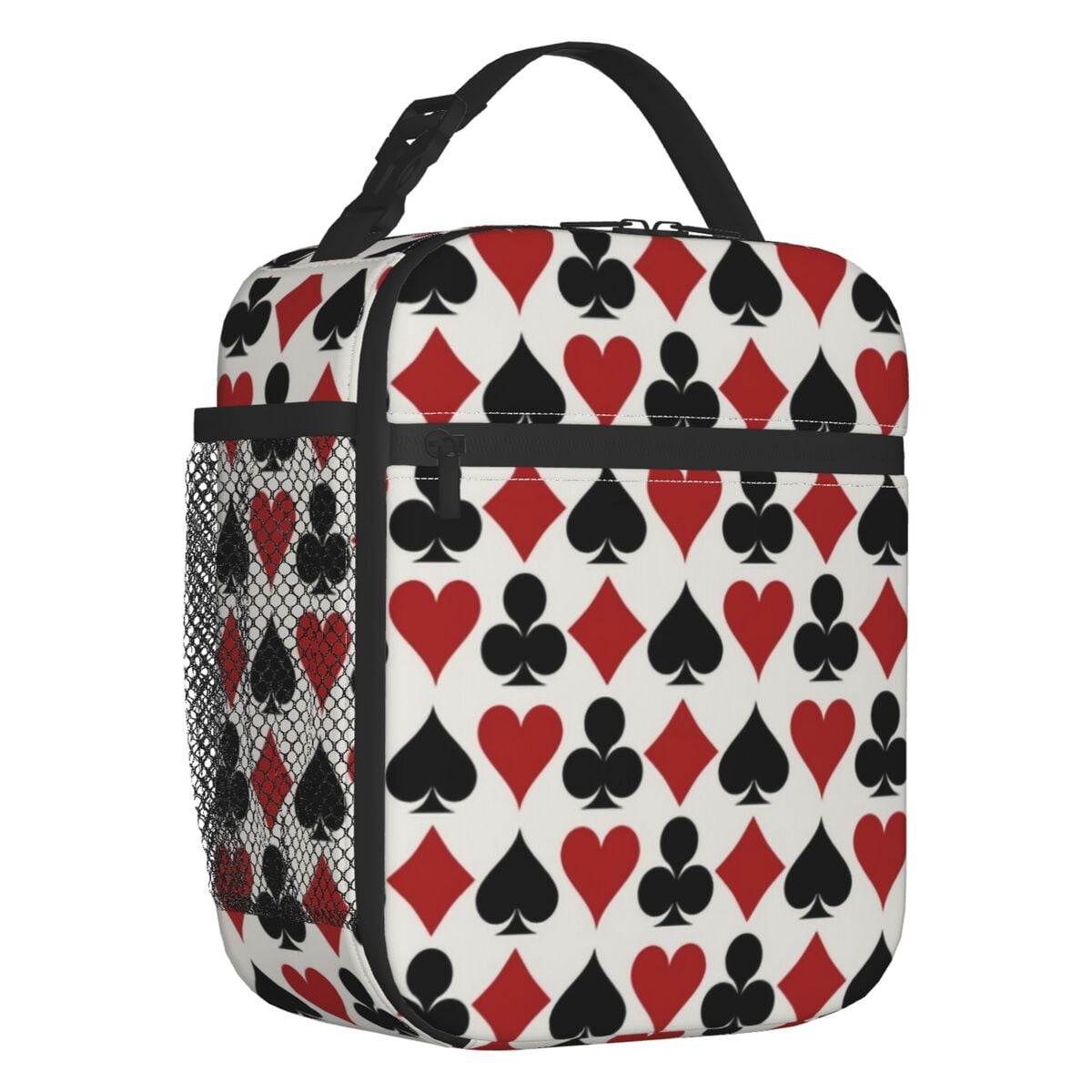 Playing Card Insulated Lunch Bag for Women Portable Game Poker Players ...