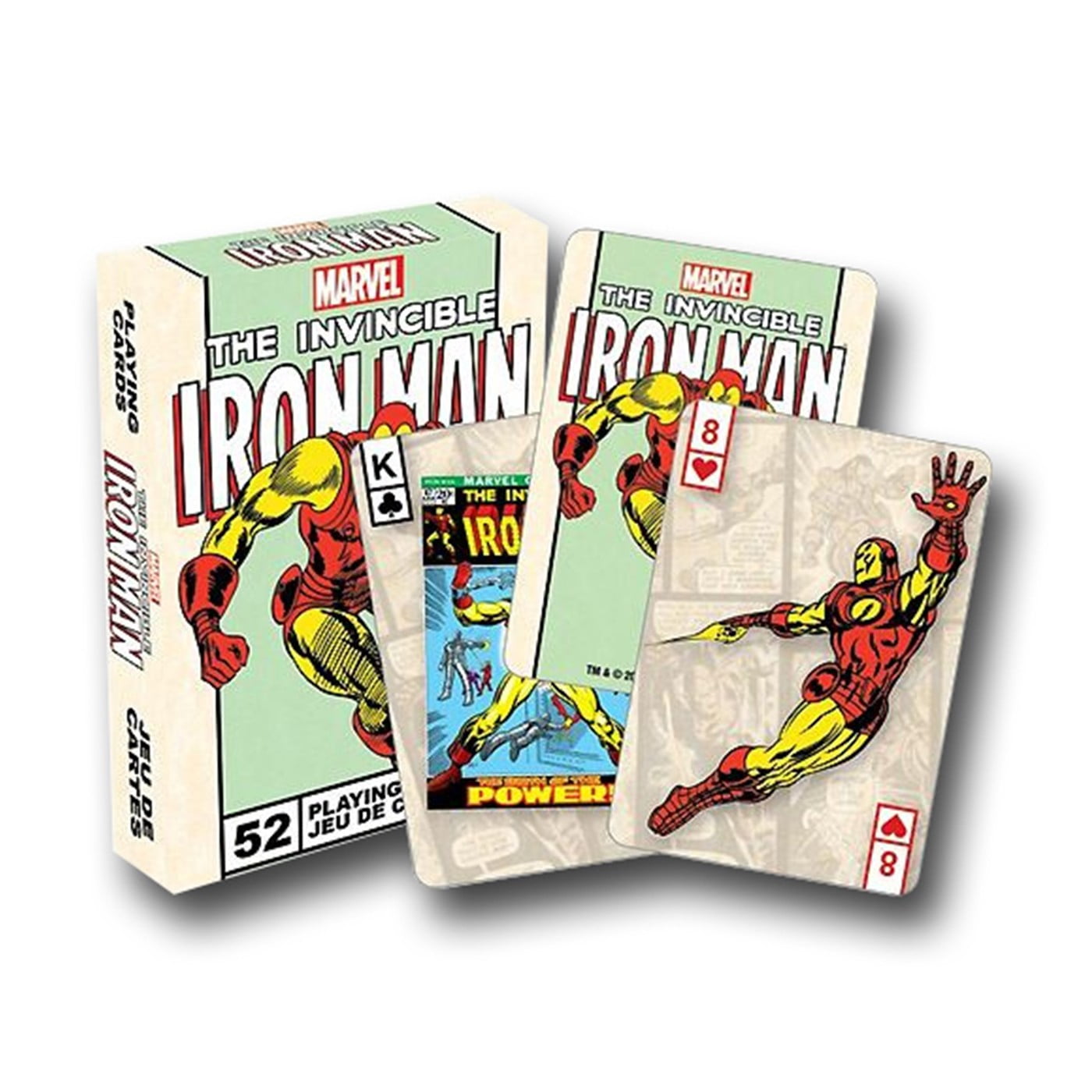 Playing Card - Marvel - Iron Man Poker Licensed Gifts Toys 52251 ...