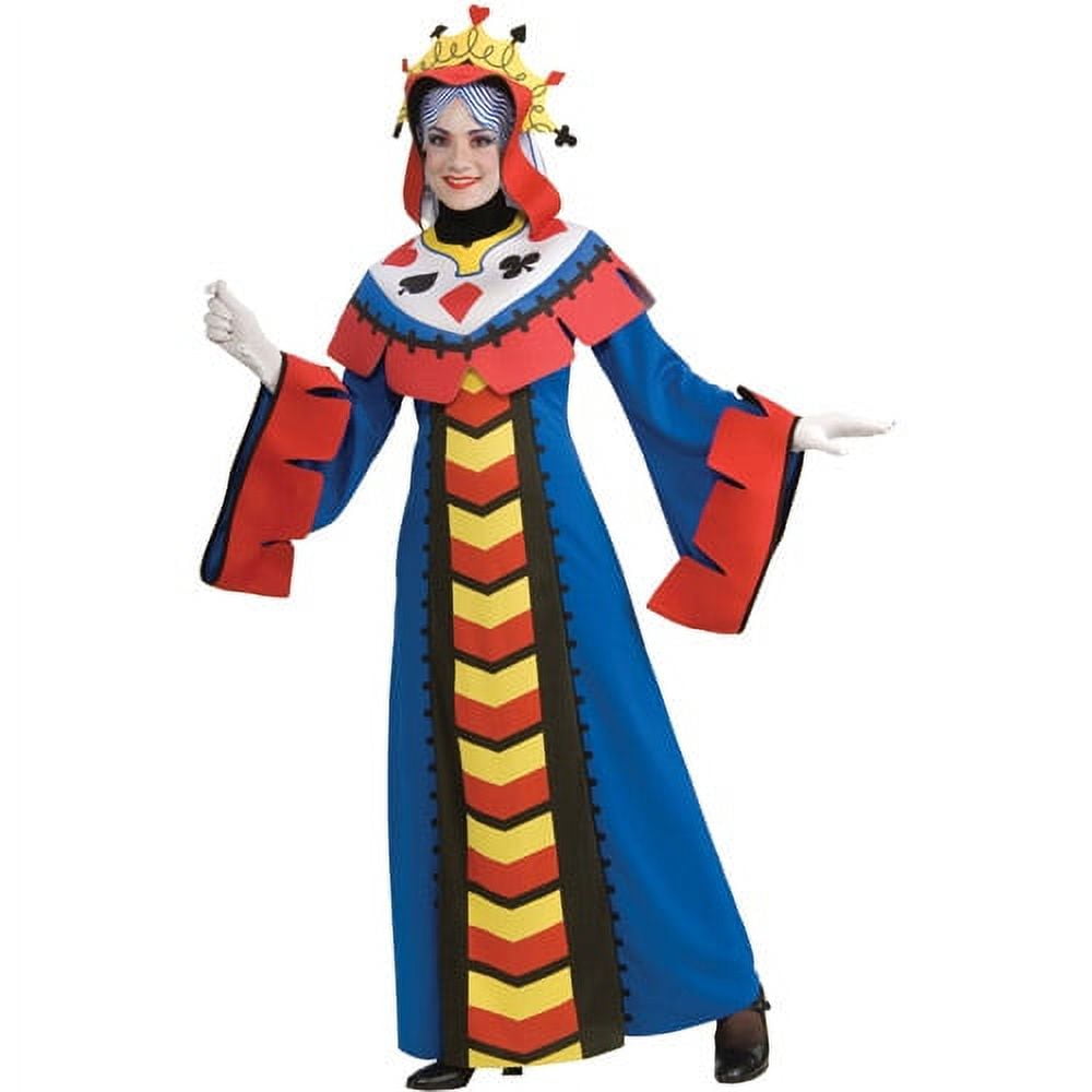 Playing Card Queen Adult Halloween Costume - Walmart.com