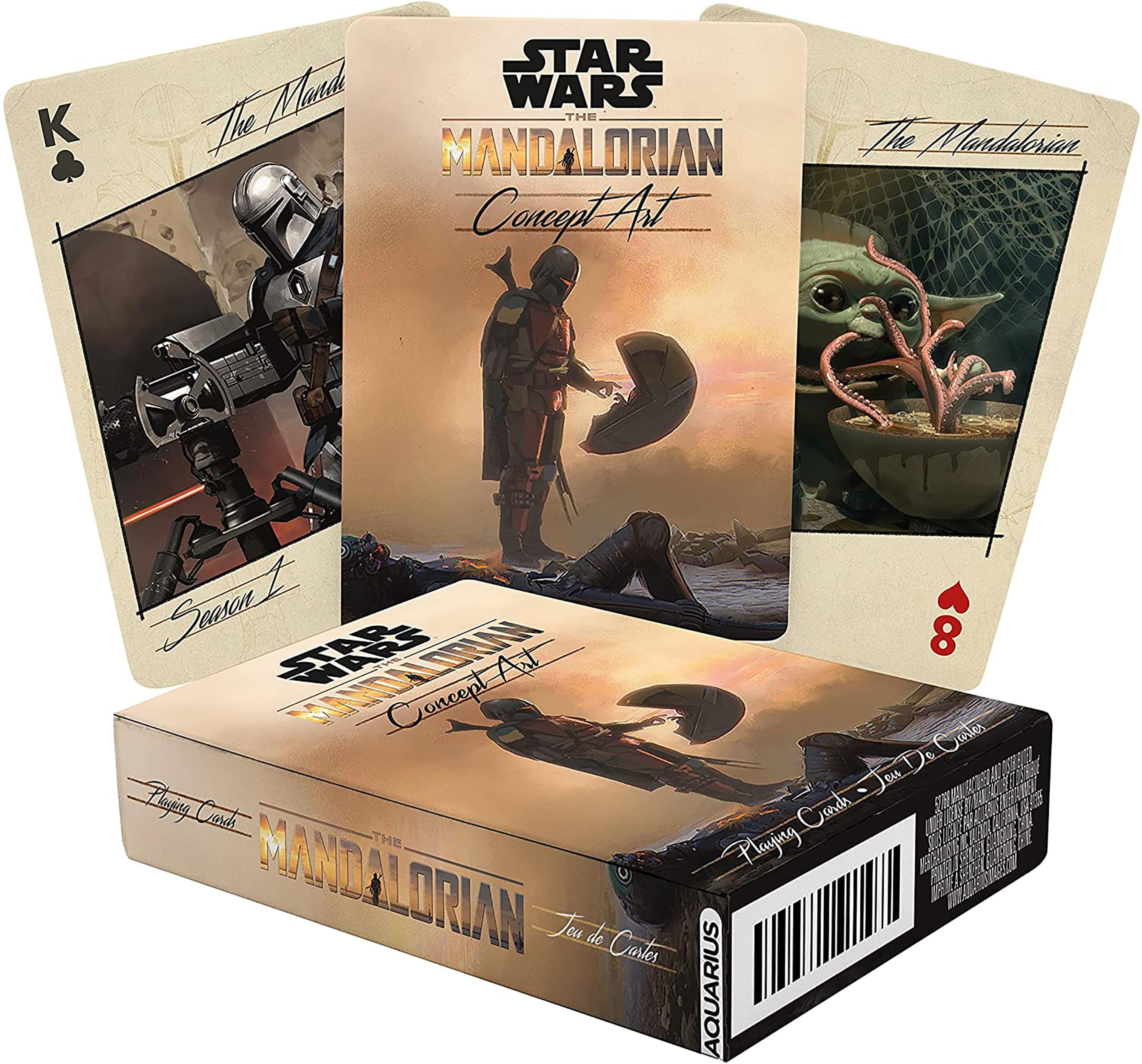 Playing Card - Star Wars The Mandalorian Art 52768 - Walmart.com
