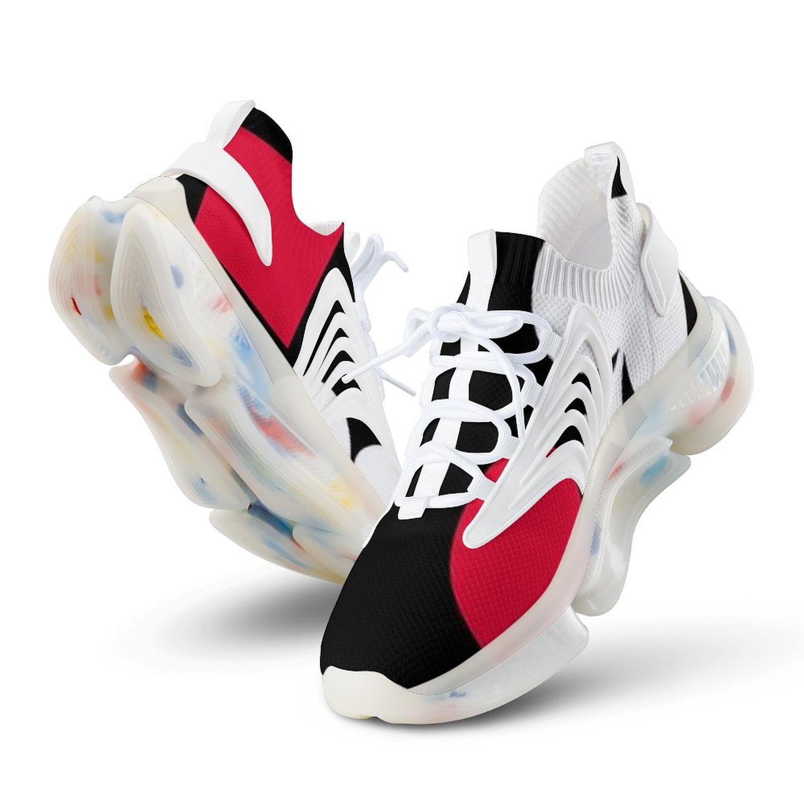 Playing Card Suits Inverted Walking Shoes for Men Woman Lightweight ...
