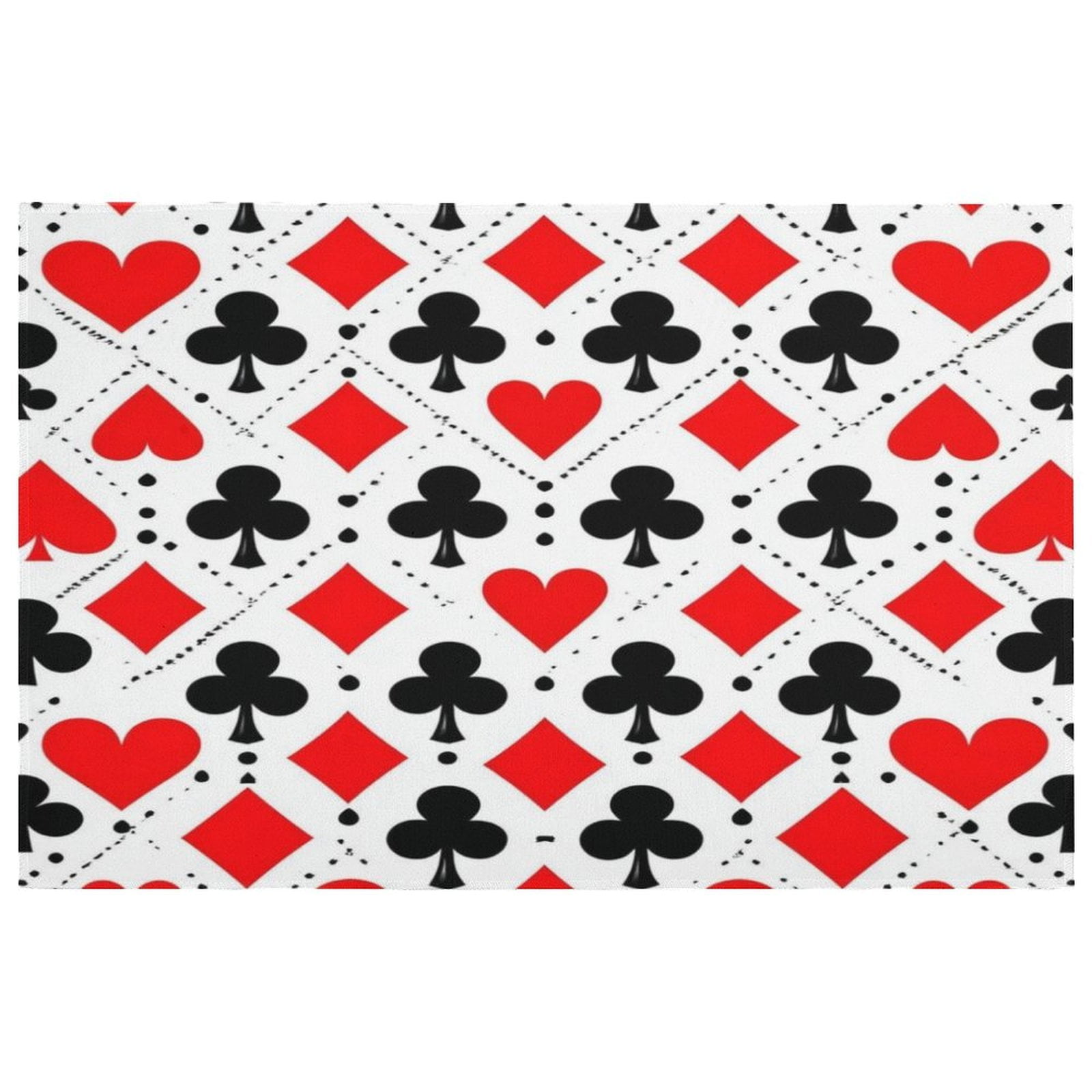 Playing Card Suits Symbols Adult Home Decor Bedroom Living Room Crystal ...