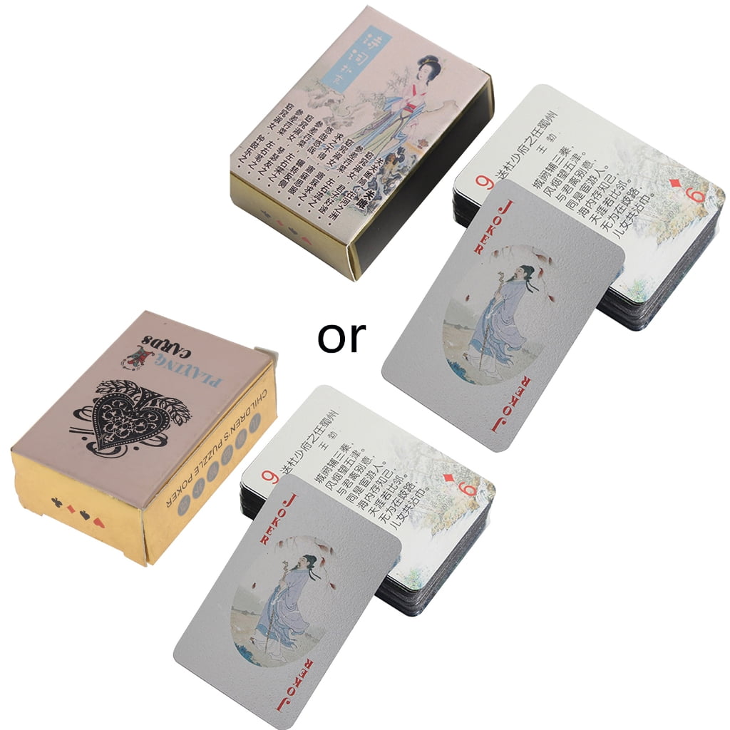 Playing Card Waterproof Poker Cards Deck Miniature PET Poker Cards Mini ...