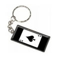 Playing Cards Ace Of Spades Poker Keychain Key Chain Ring - Walmart.com
