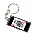 Playing Cards Queen Of Hearts Poker Keychain Key Chain Ring - Walmart.com