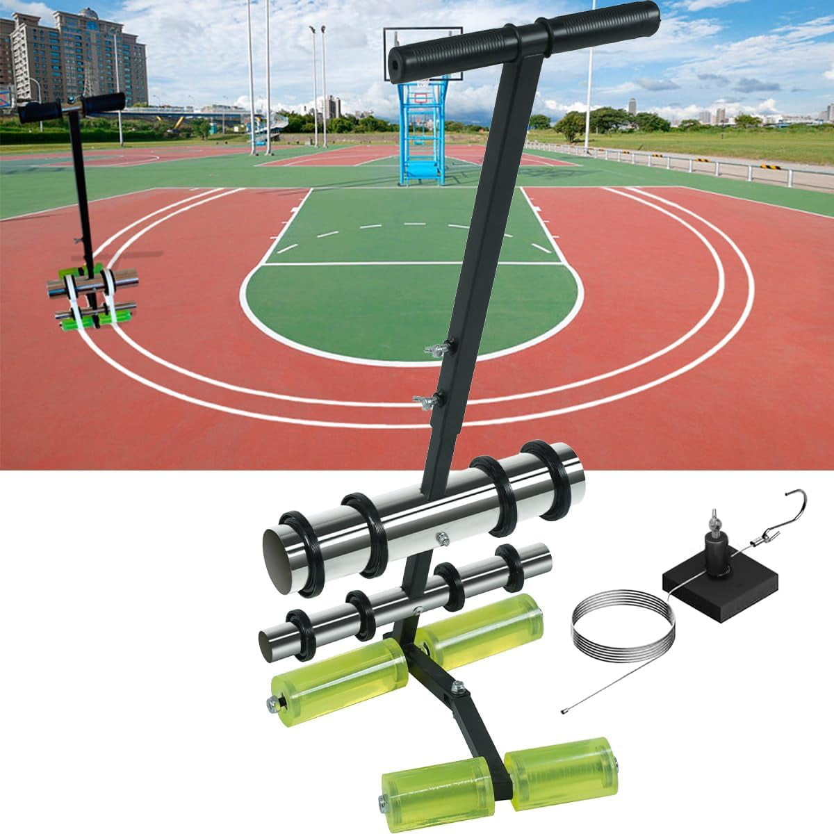 Playing Field Line Striping Machines,Basketball Court Marking Kit ...