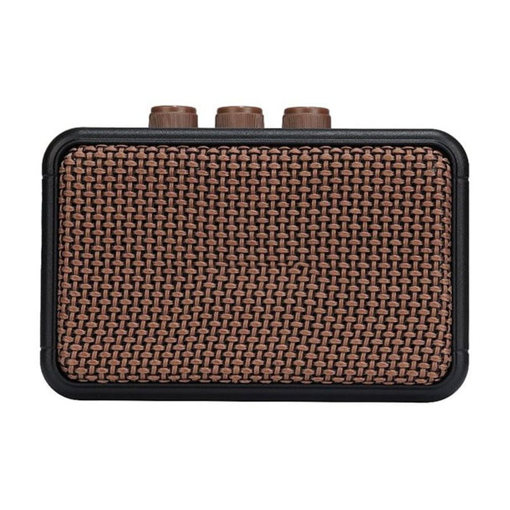 Playing Mini Guitar Amp 5W Electric Guitar Amp Practice Speakers ...