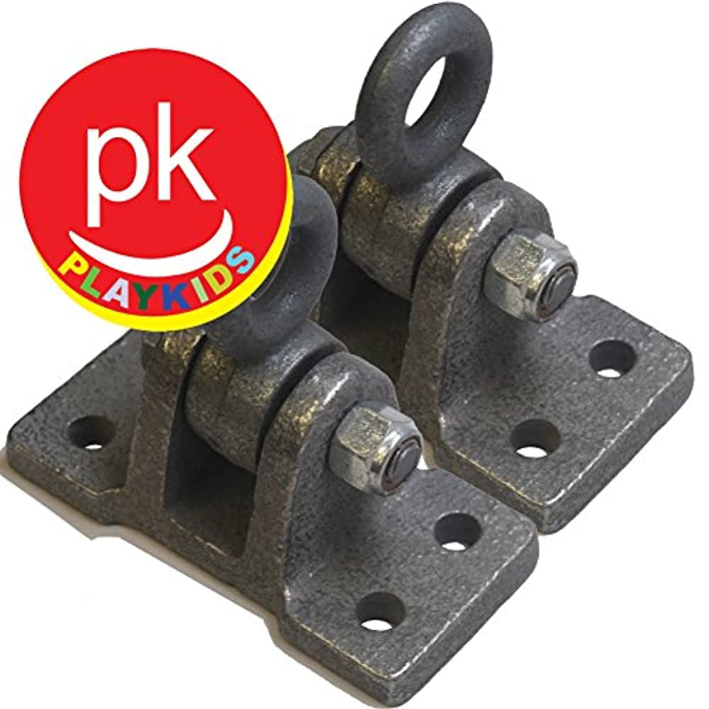 Playkids Commercial Swing Hangers Pair of Two 4 Bolt for Swing Set ...