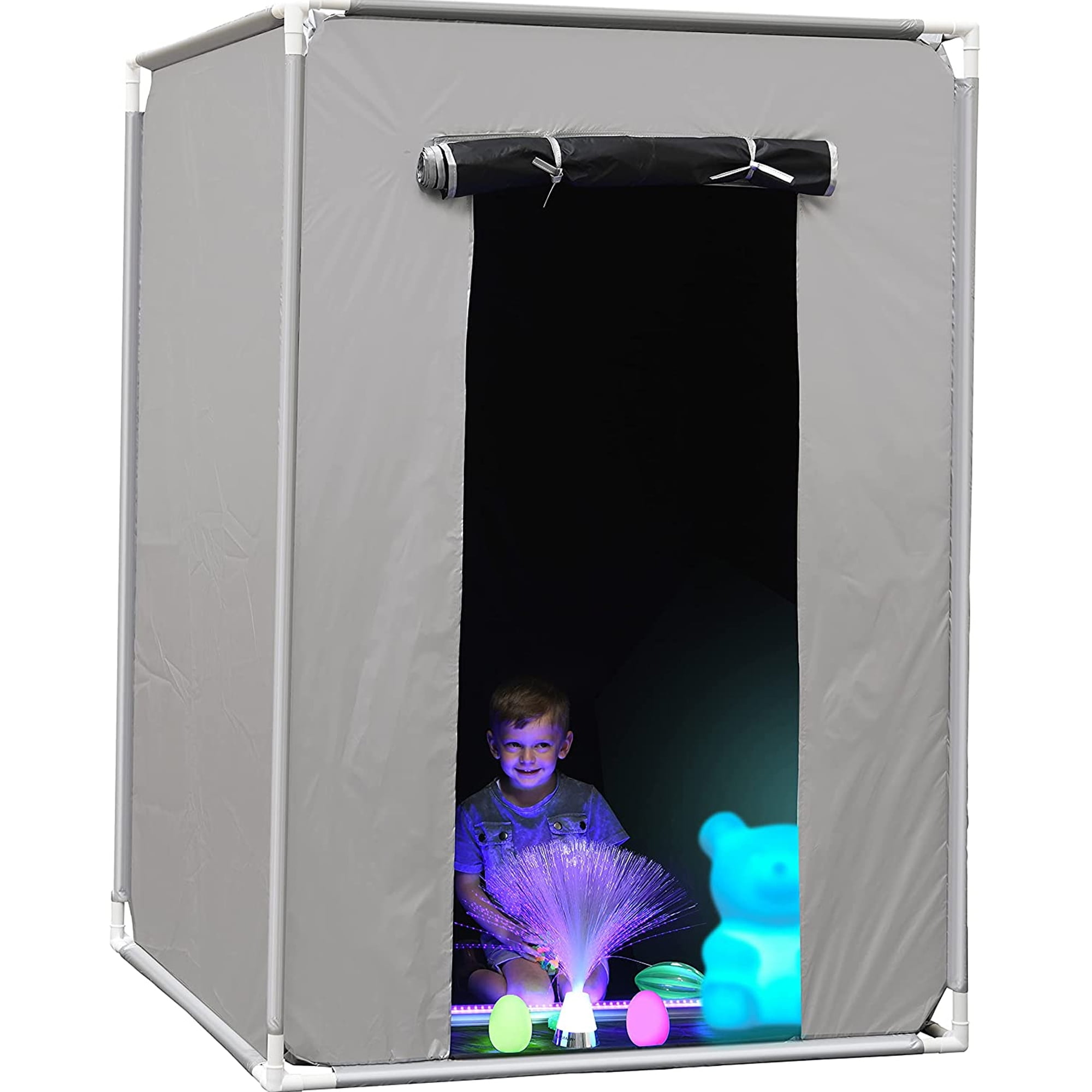 Playlearn Sensory Calm Down Corner, Autism Activity Blackout Tent for ...
