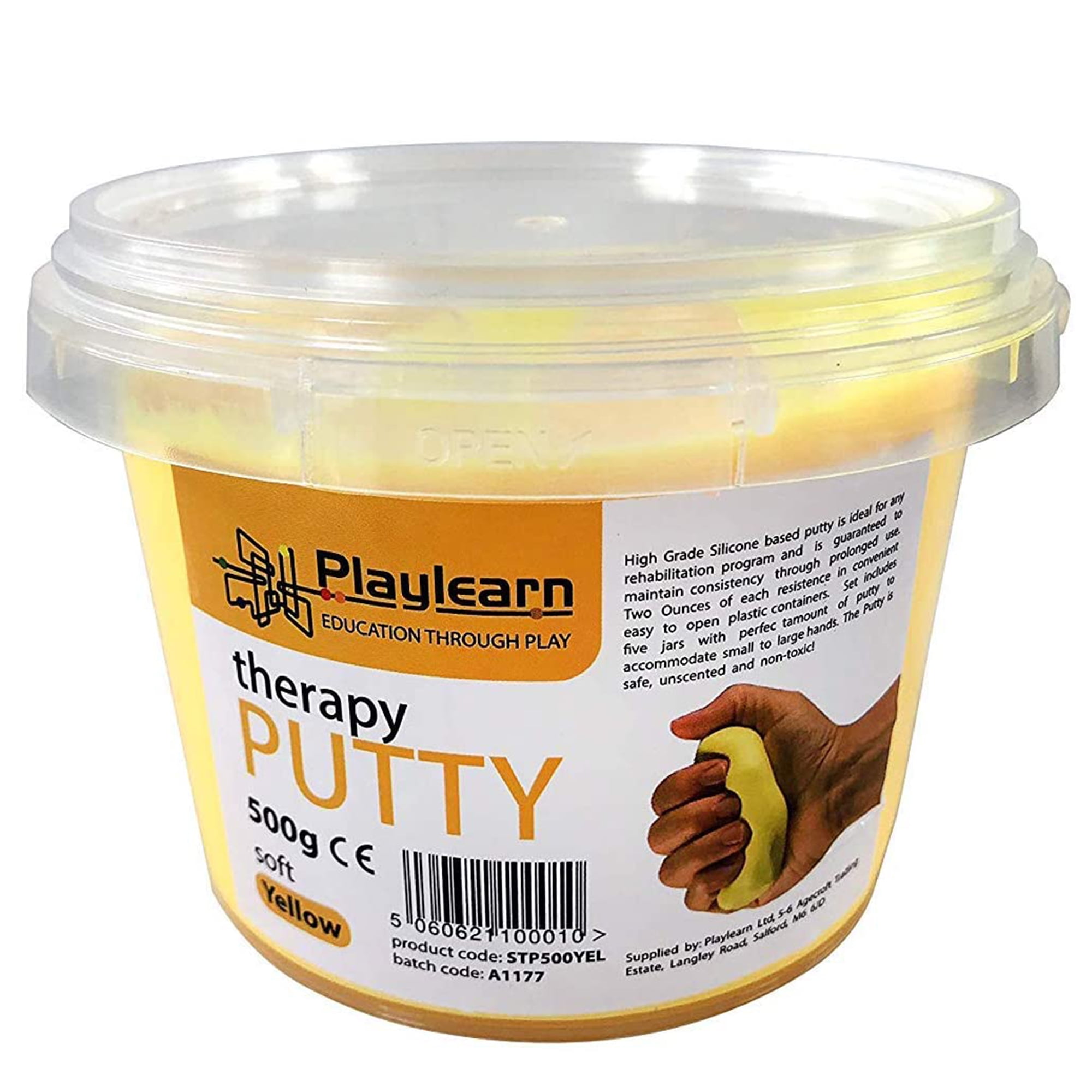 Playlearn Therapy Putty for Kids and Adults - Stress Reliever, Fidget ...