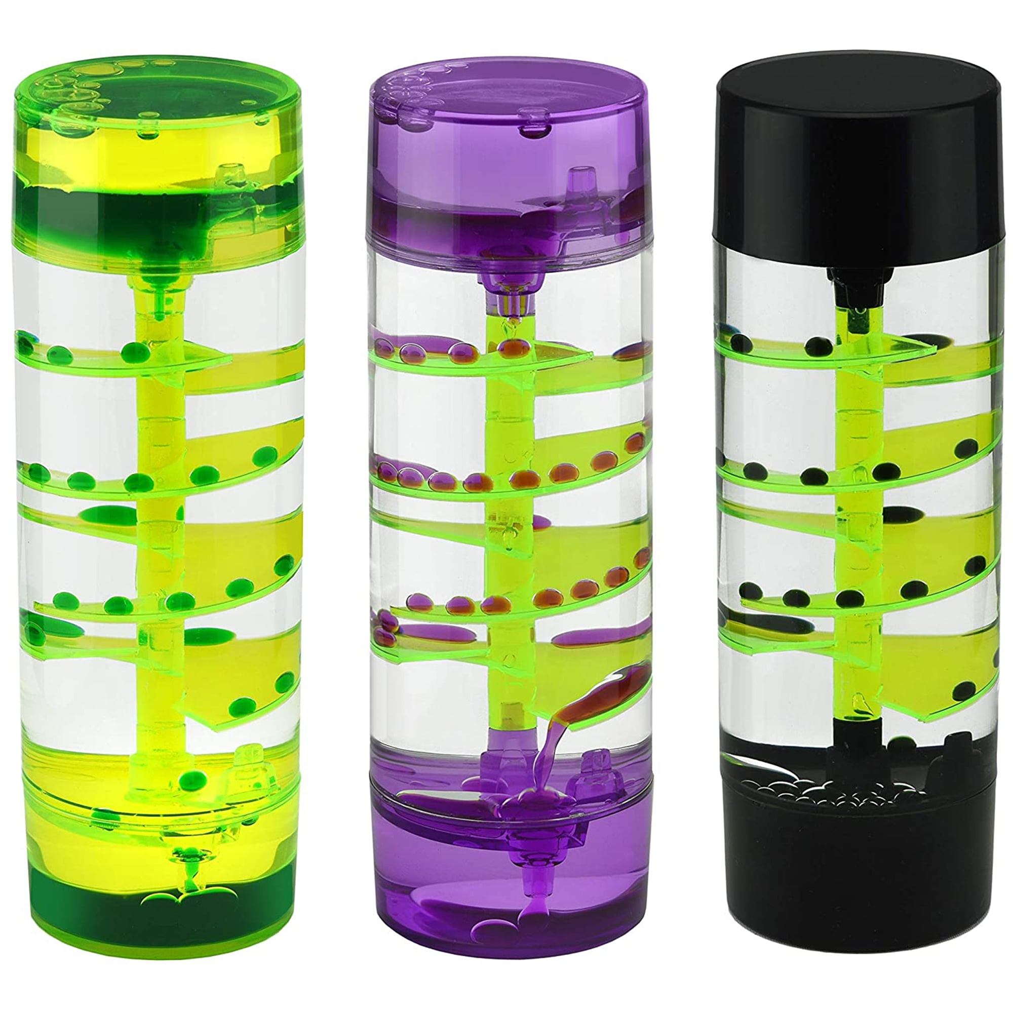 Playlearn Visual Motion Bubble Spiral Liquid Timer - Sensory Stress ...