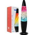 "Playlearn USA 13.5"" Glitter Lava Lamp, Plug-in Color Changing Mood Night Light for Kids ...