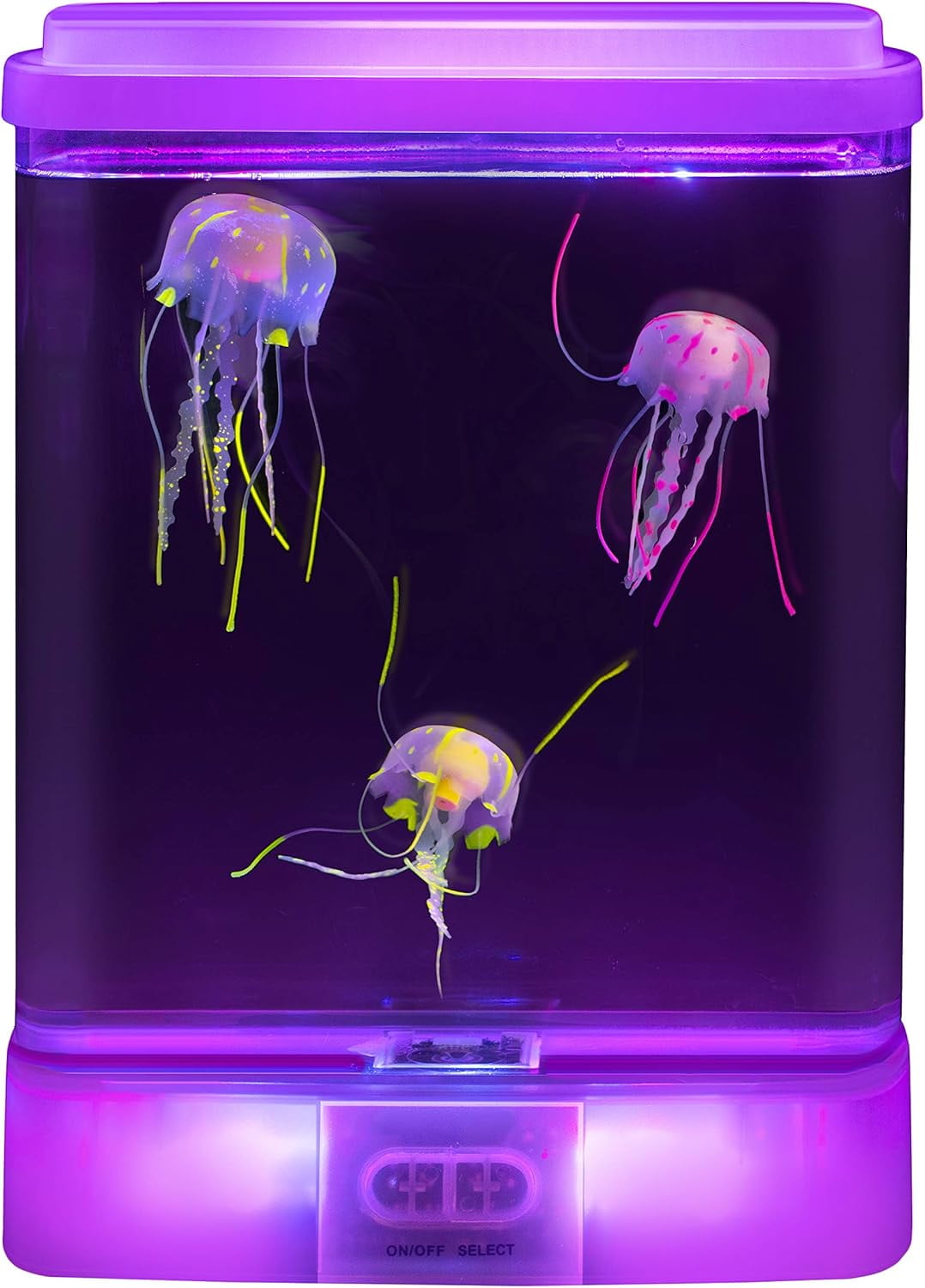 Playlearn USA - Illuminated Jellyfish Lamp - Color Changing Aquarium ...