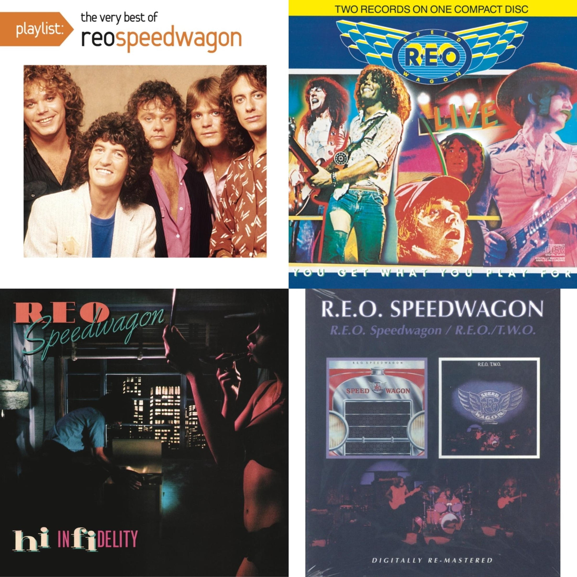 Playlist: Very Best Of Reo Speedwagon & Live: You Get What You Play For ...
