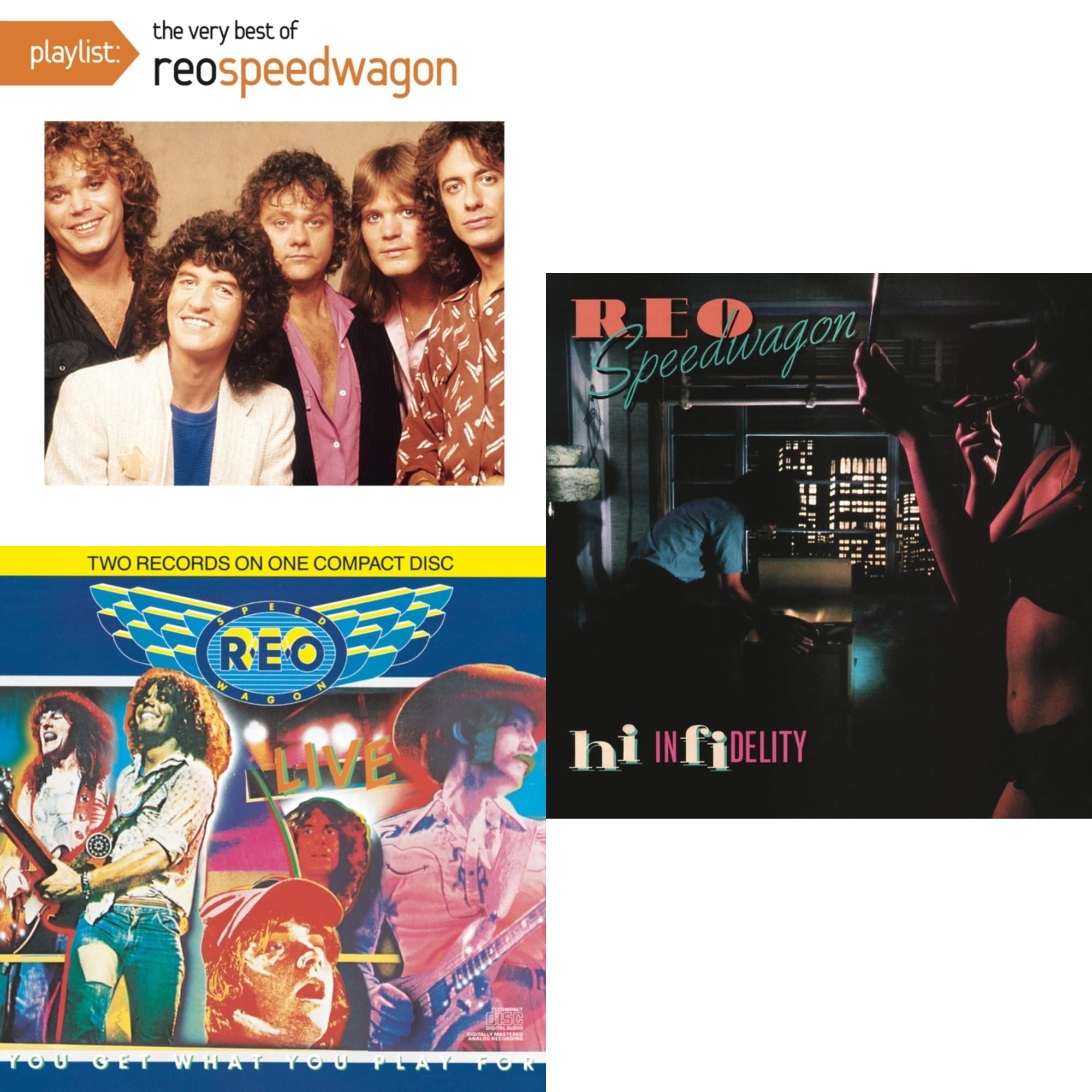 Reo Speedwagon / Reo 2 (Remastered) & Live: You Get What You Play For ...