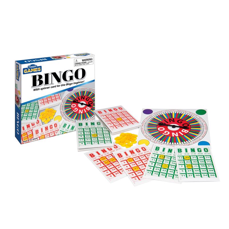 Playmaker Toys 6049506 Classic Games Bingo Toy, Multi Color- Pack of 12 ...