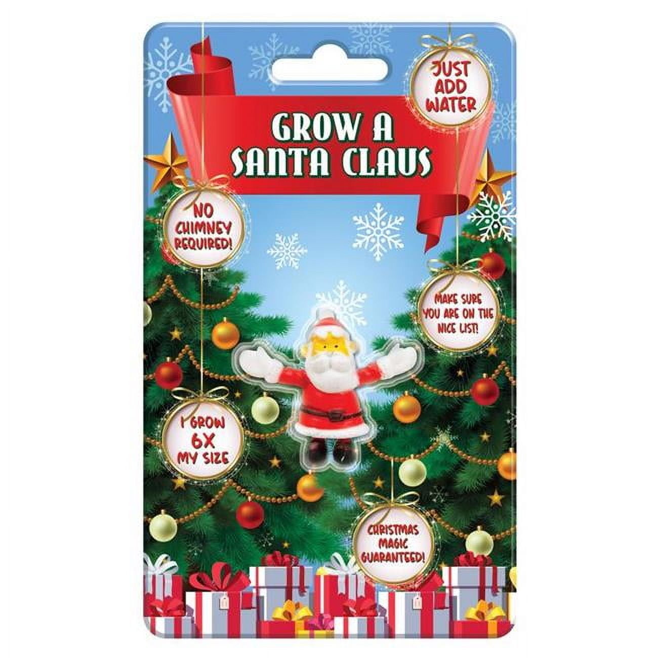 Playmaker Toys 6062352 Grow a Santa Magical Toy, Red & White - Pack of ...