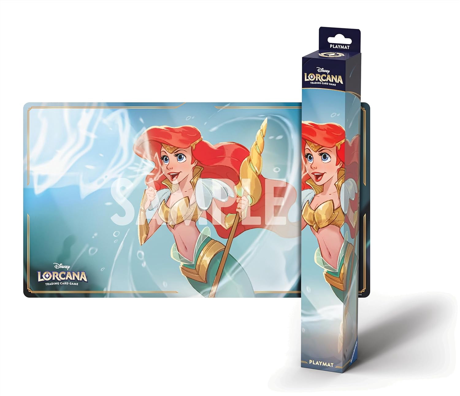 Ravensburger, Disney Lorcana TCG Playmat, Featuring Ariel, Winterspell ...