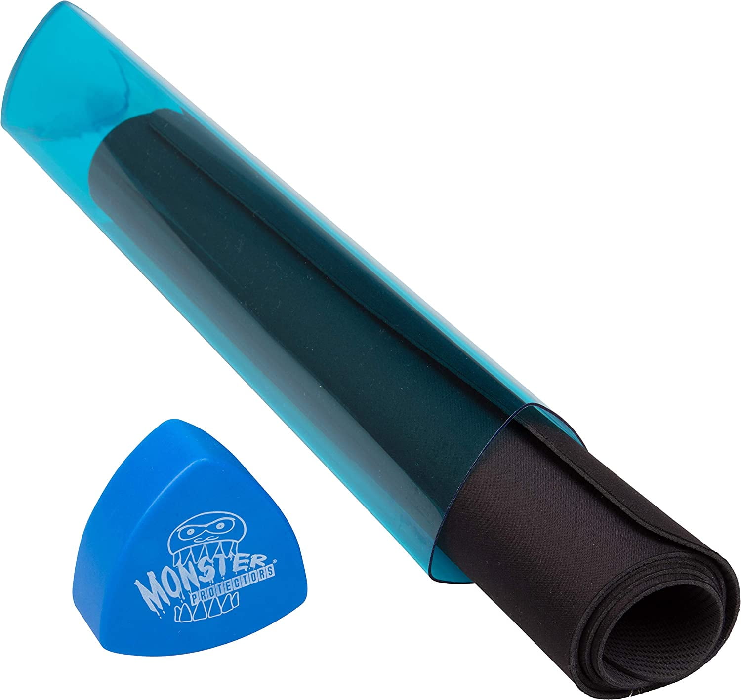 Monster Protectors Prism-Shaped Game Mat Tube (Transparent Blue) - Won ...