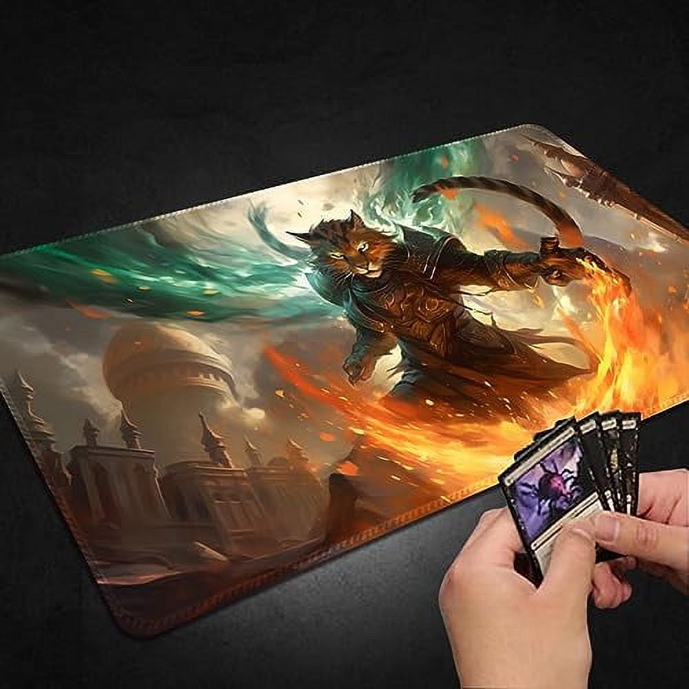 Playmat for MTG, with Free Storage Bags,Game Mat 24 x 14 inches, TCG ...