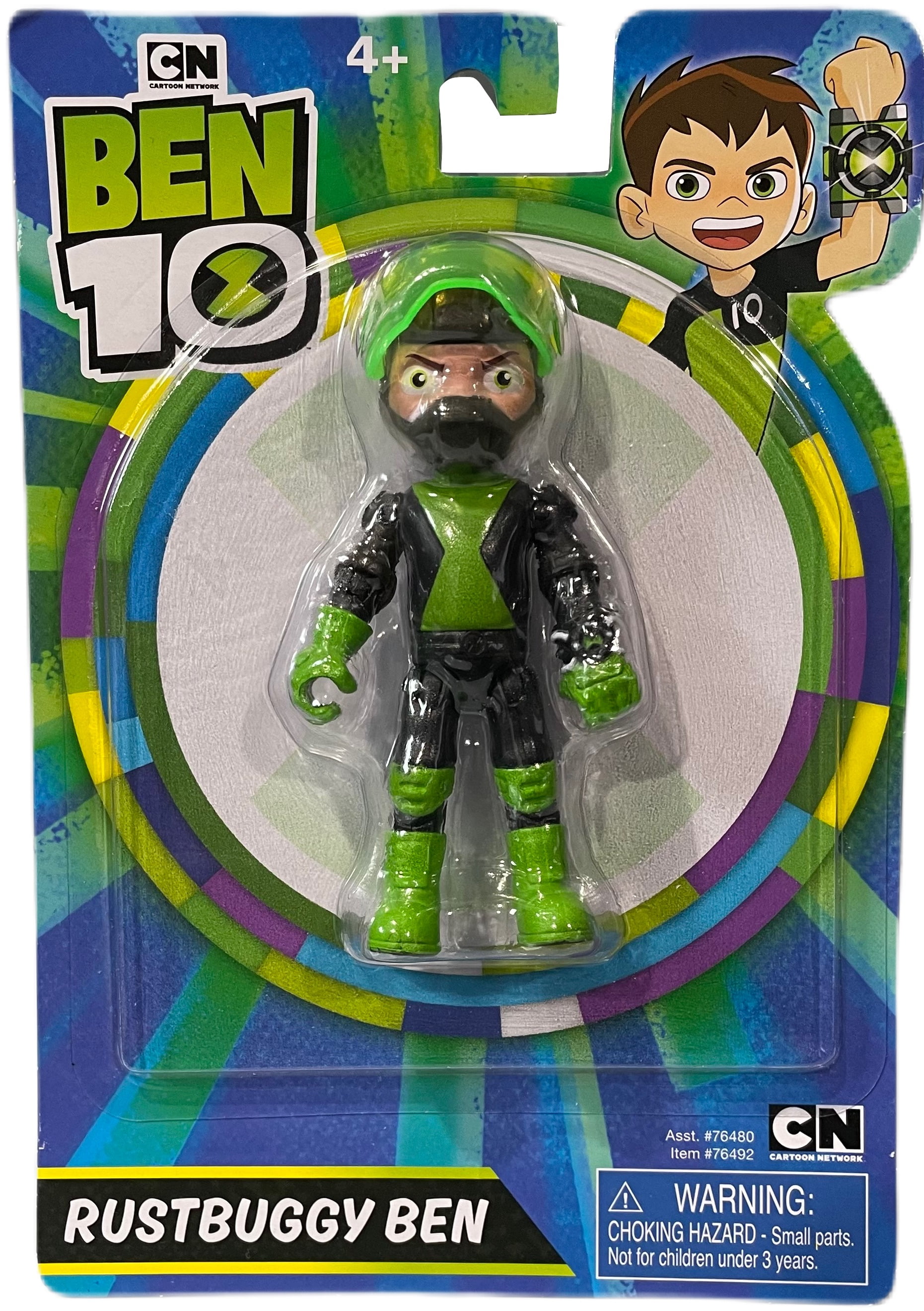 Ben 10 Cartoon Network Rustbuggy Ben 5" Highly Detailed Articulated ...