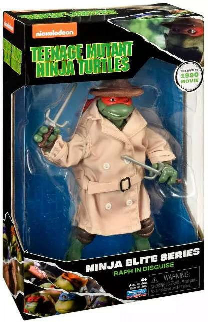 Playmates TMNT Elite Raphael Action Figure - Sewer-Dwelling, Splinter ...
