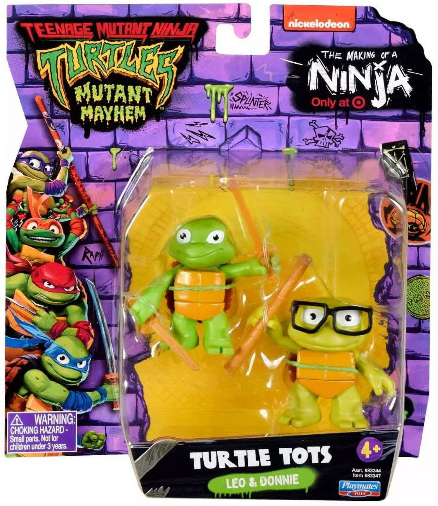 "Playmates Teenage Mutant Ninja Turtles Action Figure Set, TMNT Mutant ...
