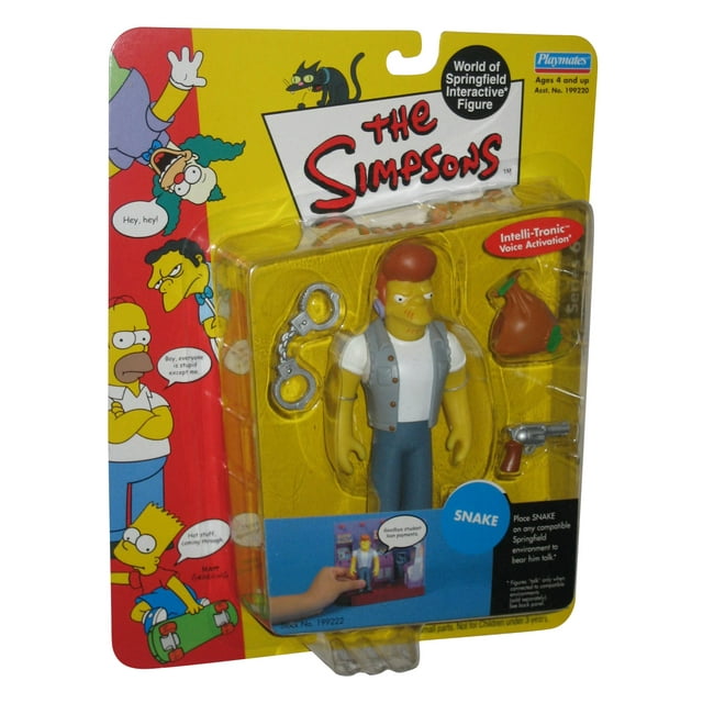 Playmates The Simpsons Snake Series #6 Action Figure - Walmart.com