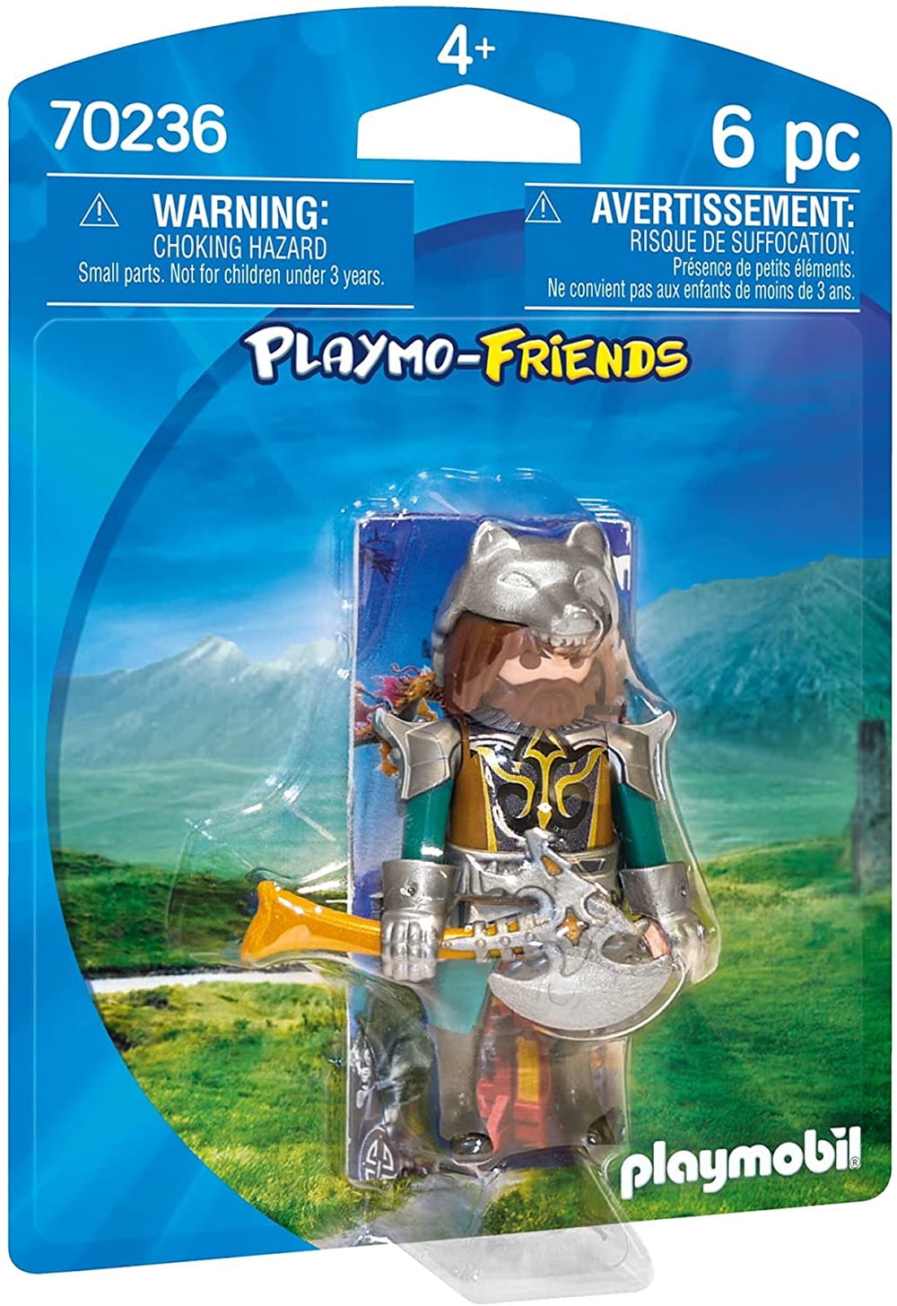 Playmobil - 70236 | Wolf Warrior - Walmart.com