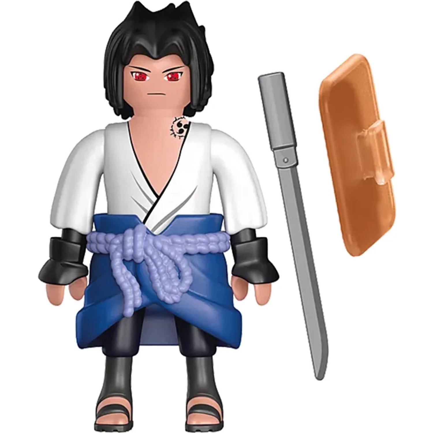 Playmobil Naruto Shippuden Sasuke Collectible Figure - Walmart.com