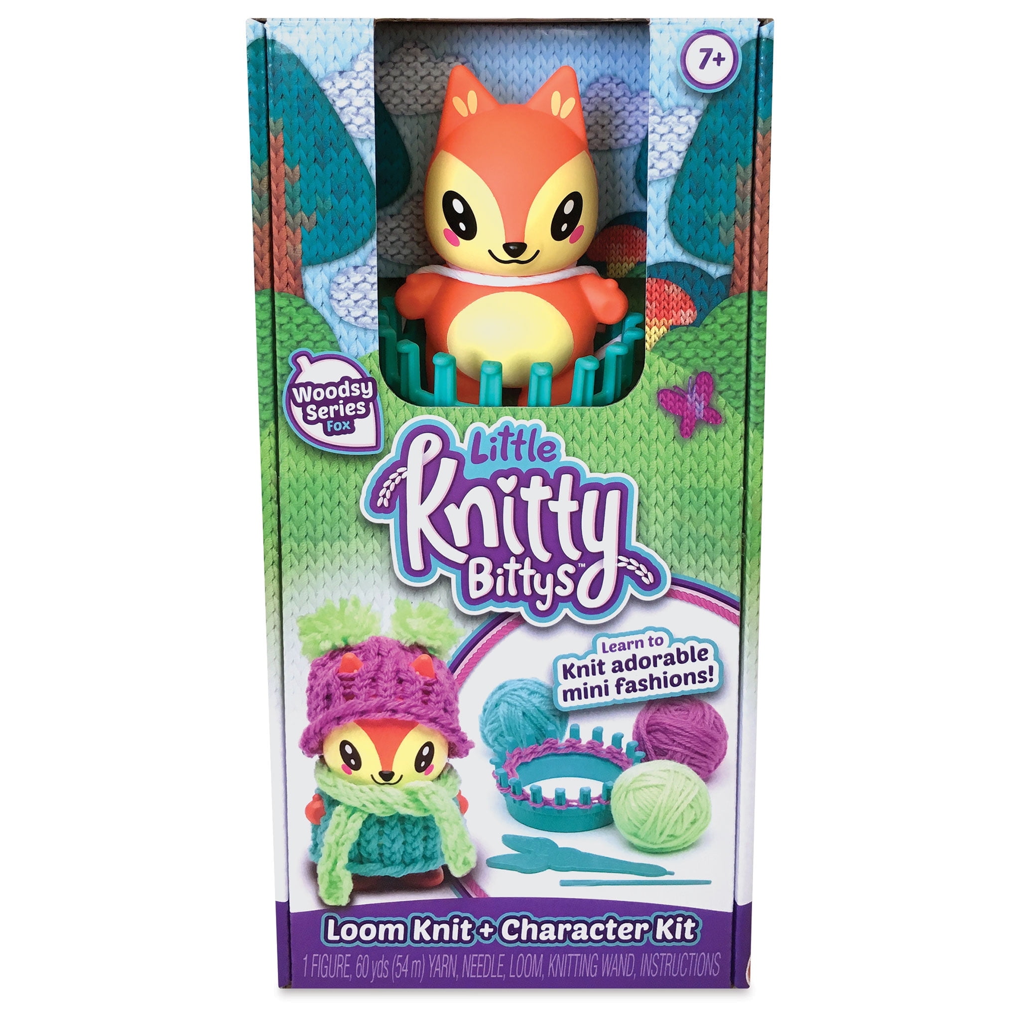 Playmonster Little Knitty Bittys Kits - Fox - Walmart.com