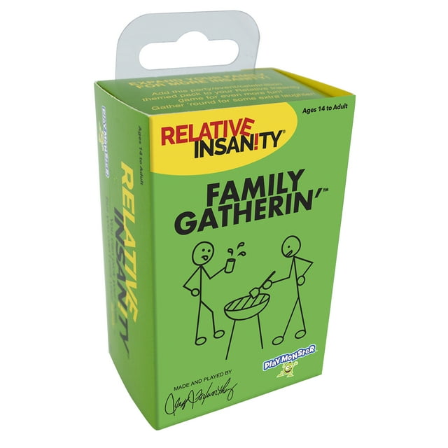 Playmonster Relative Insanity Family Gatherin' Party Card Game ...