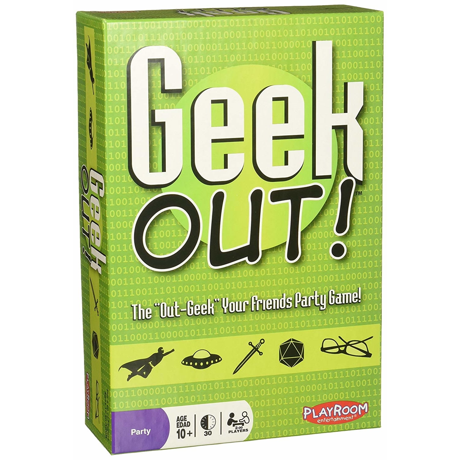 Playroom Entertainment Geek Out! Party Game - Walmart.com