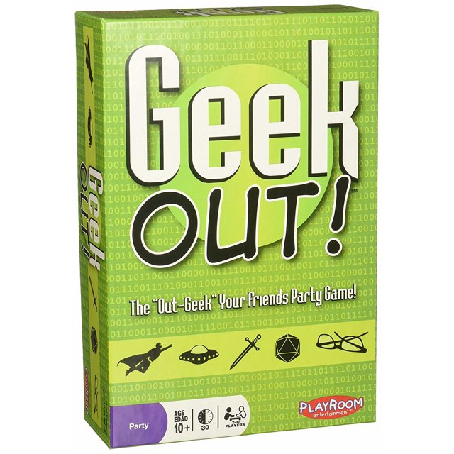 Playroom Entertainment Geek Out! Party Game - Walmart.com