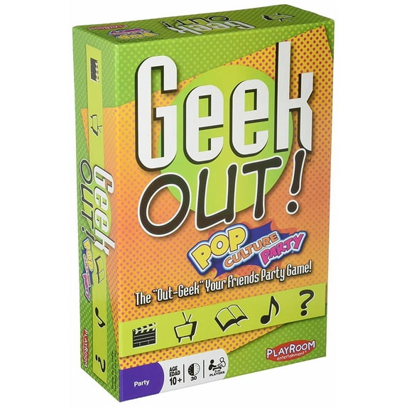 Playroom Entertainment Geek Out! Pop Culture Party Social Party Game ...