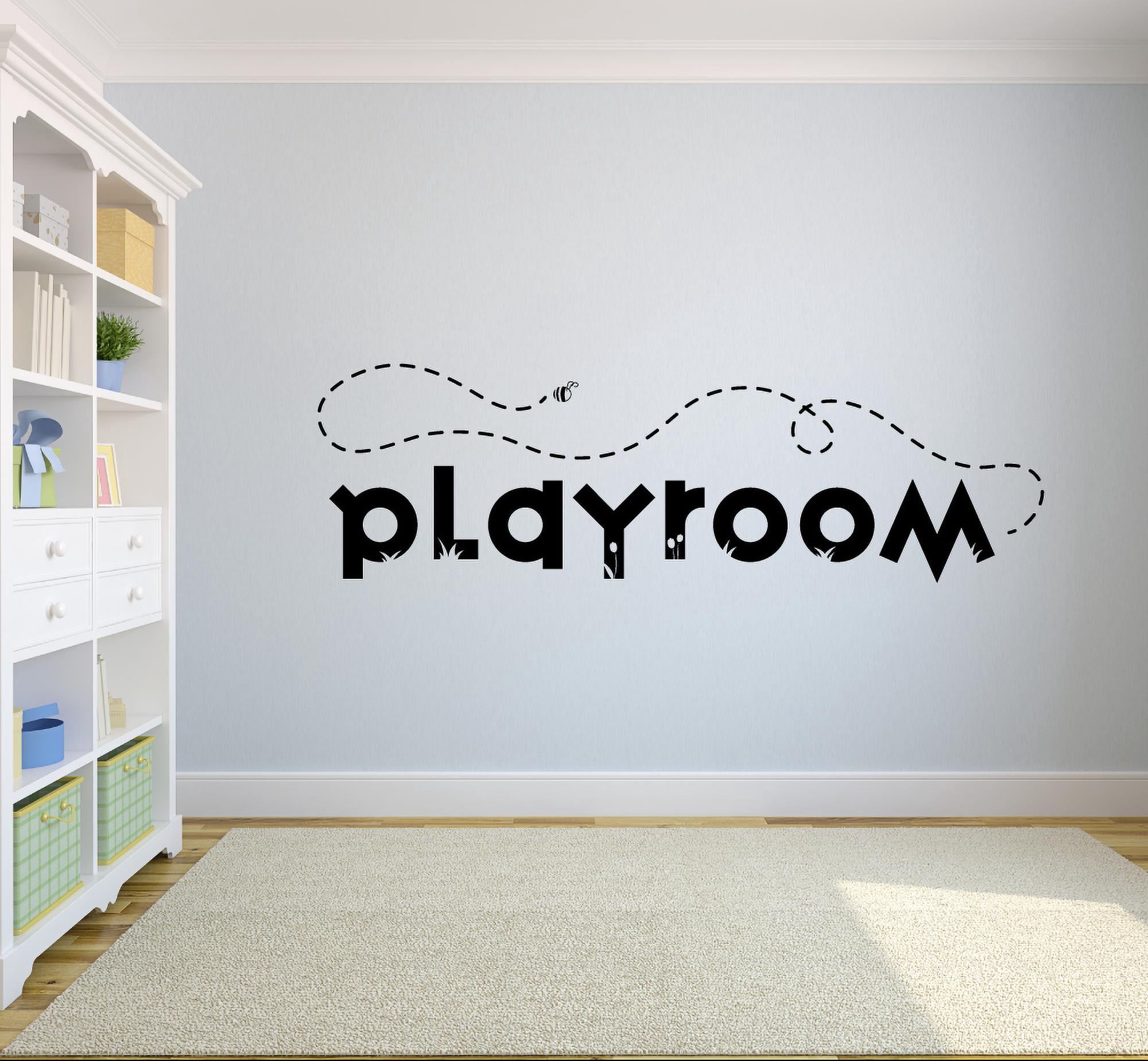 Playrooms Bee Bees Animal Playroom Play Rooms Quotes Wall Sticker Art ...