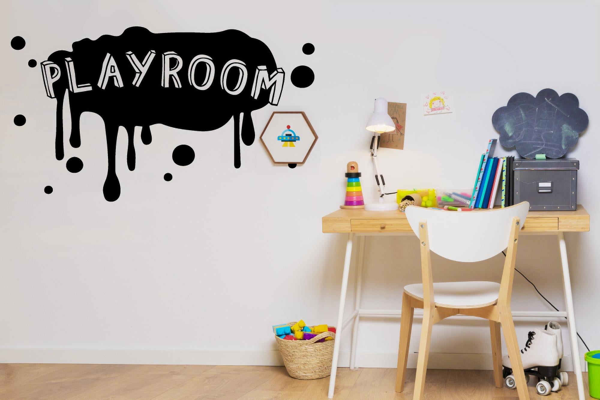 Playrooms Paint Blot Playroom Play Rooms Quotes Wall Sticker Art Decal ...