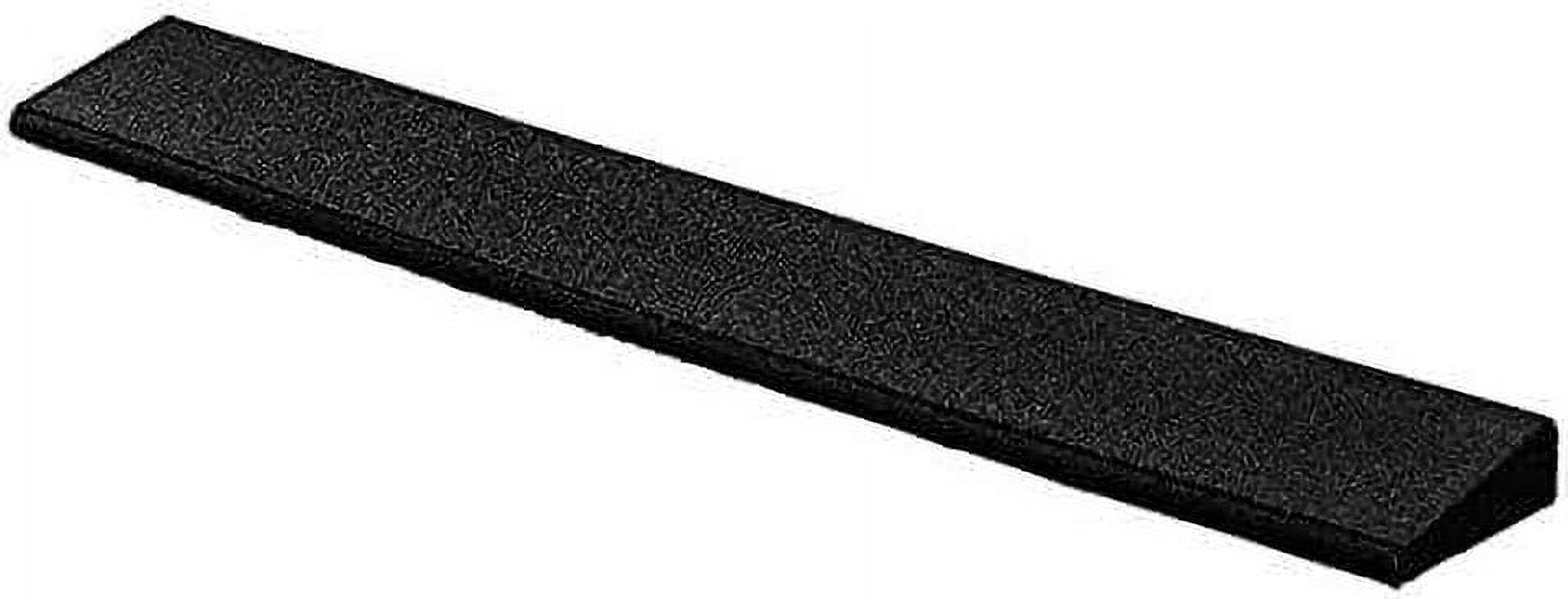 Playsafer 11 Sq Ft Black 1 in Thick Rubber Interlocking Safety Flooring ...