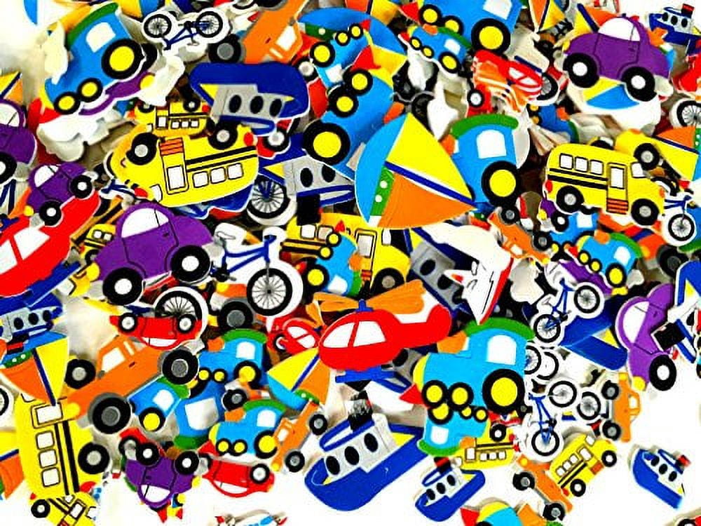 Playscene Self Adhesive Craft Stickers, Carnival, Planets, Farm Animals ...