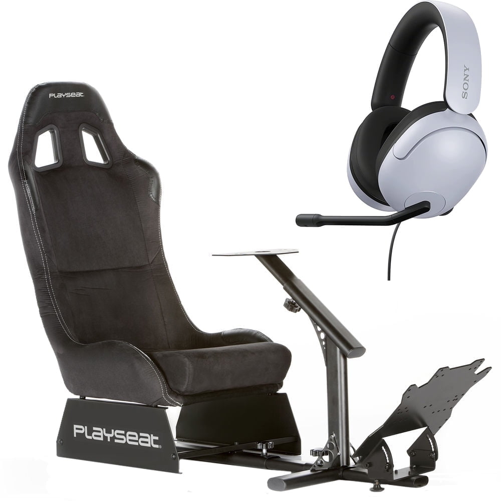 Playseat rem.00008 Evolution Alcantara Gaming Chair Bundle with Premium ...