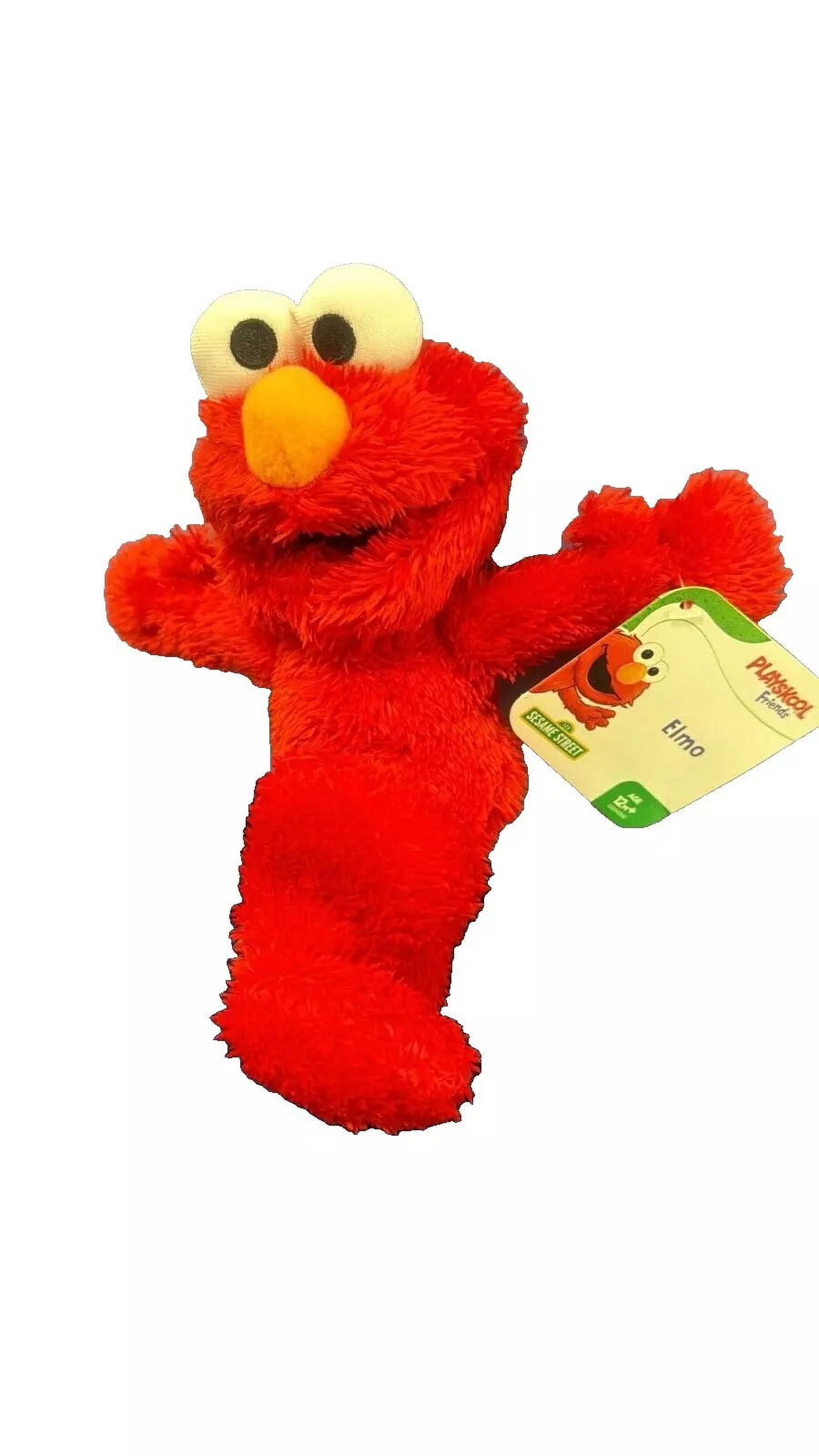 Playskool Elmo Plush Toy - Sesame Street Mini 10" Soft Stuffed Animal ...