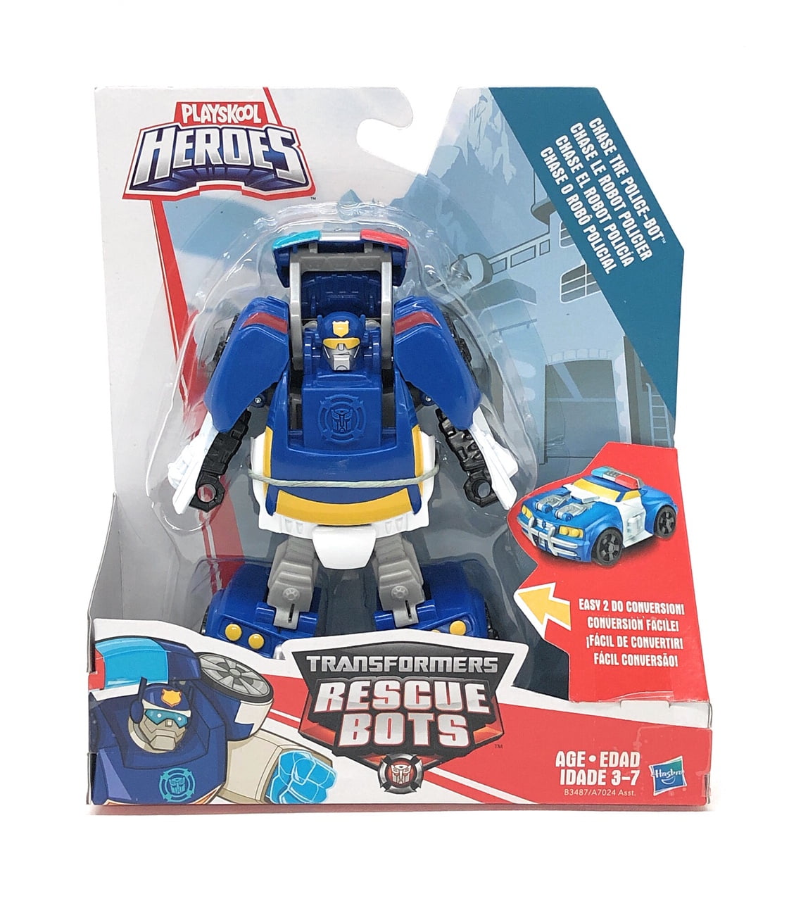 Playskool Heroes Chase the Police-Bot Robot Toys - Walmart.com