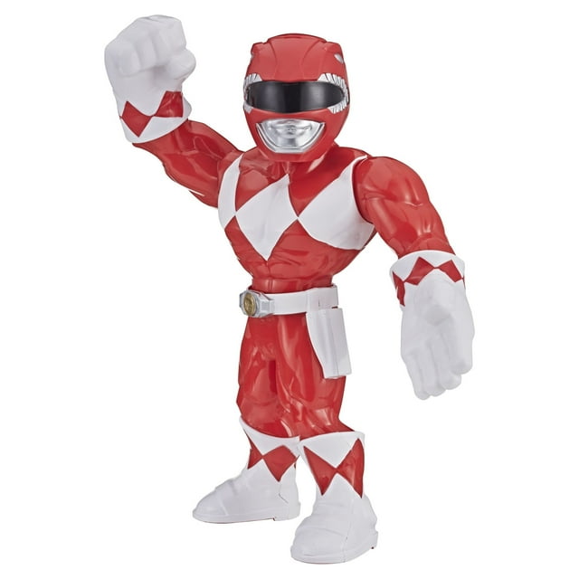 Playskool Heroes Mega Mighties Power Rangers Red Ranger 10-inch Action ...