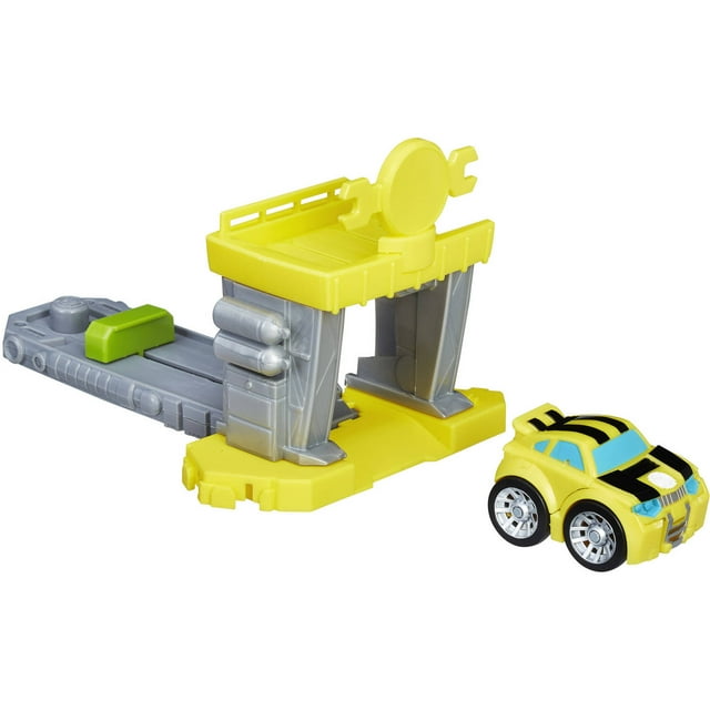Playskool Heroes Transformers Rescue Bots Flip Racers Bumblebee Quick ...