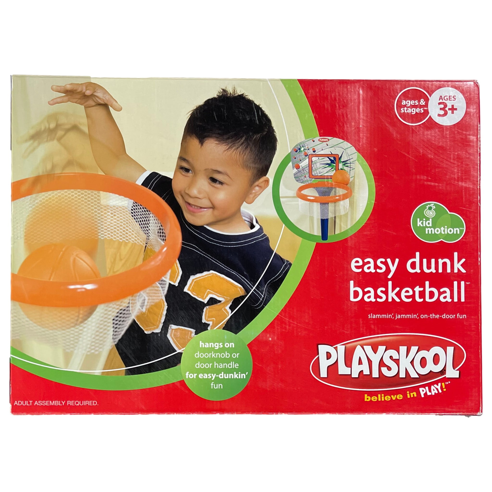 Playskool Kid Motion Easy Dunk Basketball Set - Walmart.com