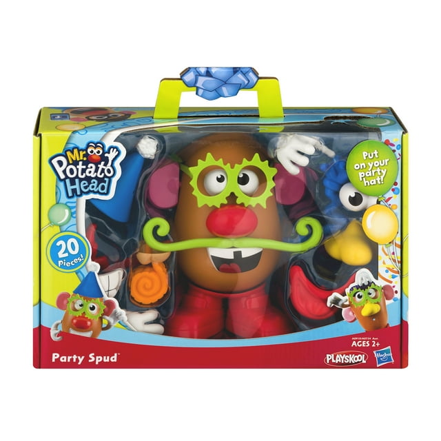Free Shipping! Playskool Mr. Potato Head Party Spud, Includes 20 Pieces ...